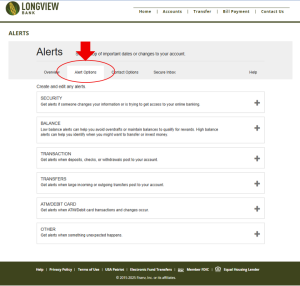 Stay on Top of Your Finances with Realtime Account Alerts - Longview Bank